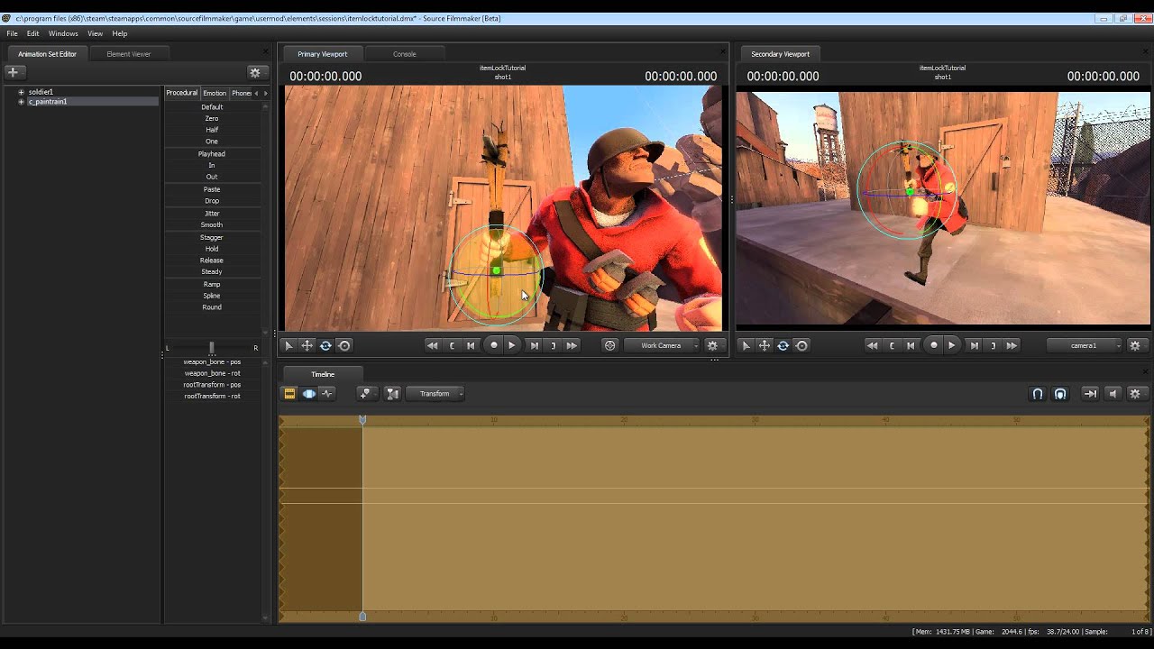 (Source Filmmaker) Item Lock Tutorial
