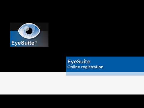 EyeSuite Online Registration