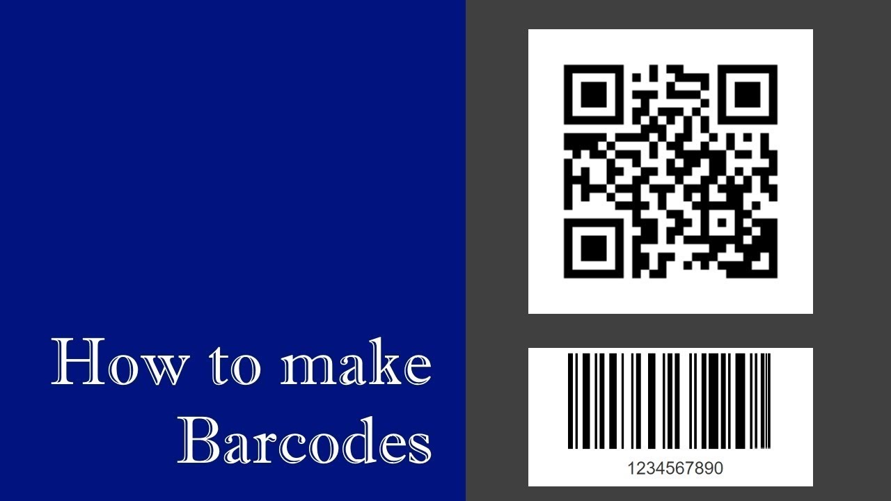 How to create multiple barcodes