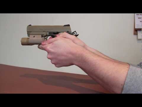 Tokyo Marui Desert Warrior Airsoft Pistol Shooting Demo