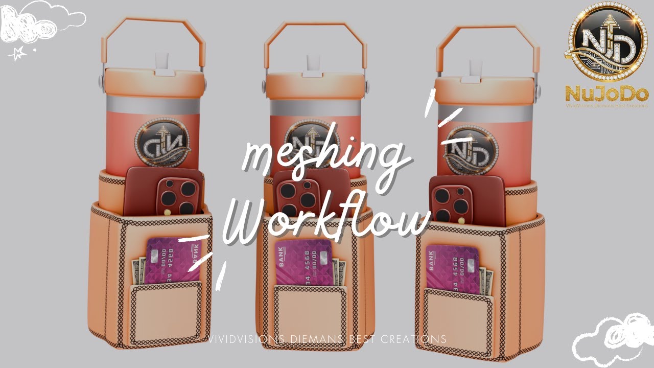 Meshing Workflow: Secondlife | #blender #secondlife #blender3d