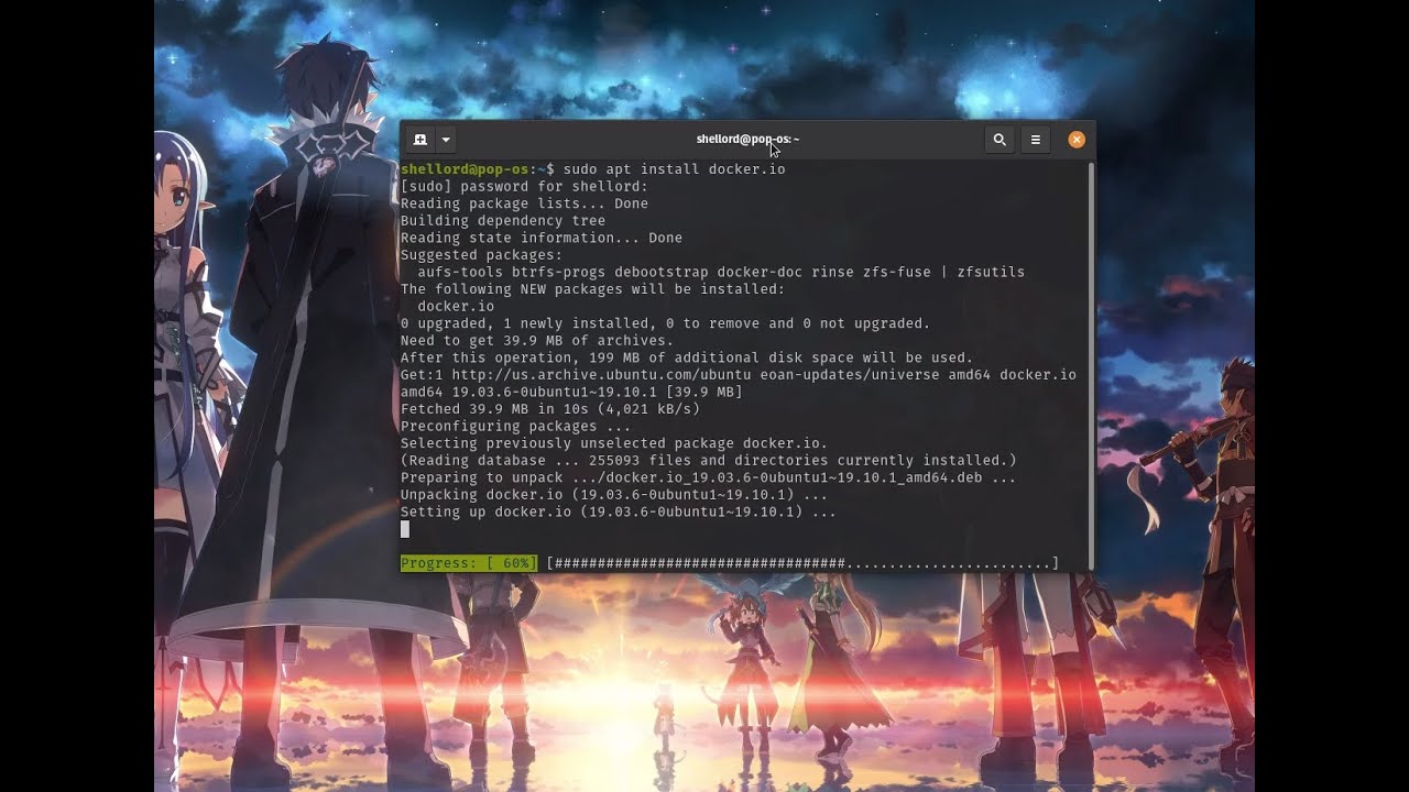 Apache webserver on Docker Linux