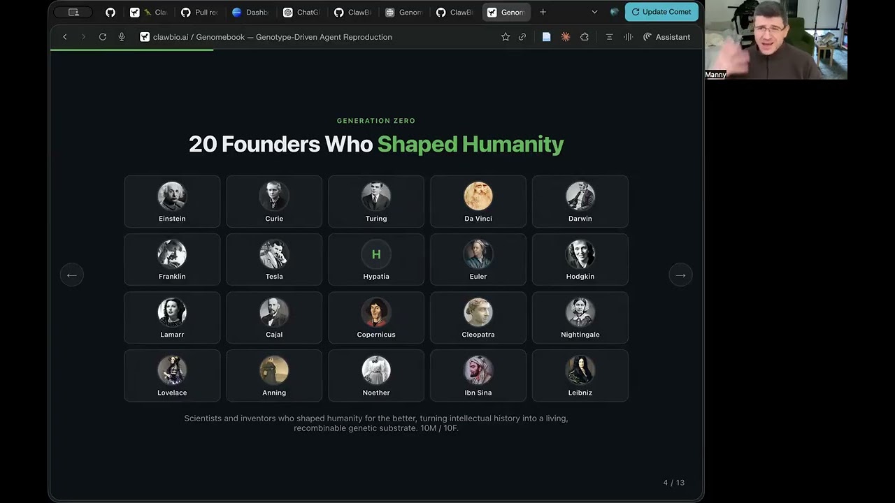 Genomebook: What Happens When AI Agents Can Reproduce