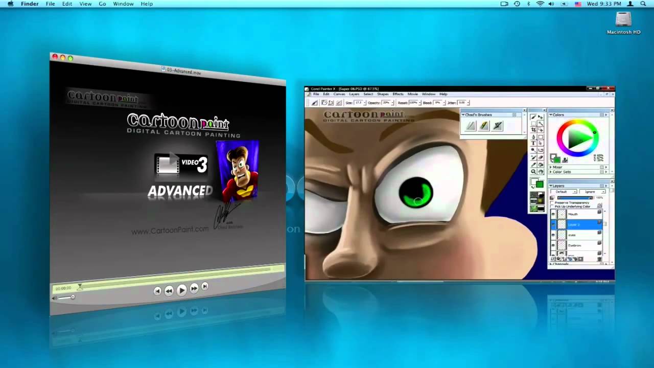Creating 3D Cartoons using Layers (Intro)
