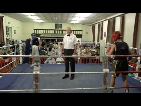 NOAH BUSHEL vs JAYDEN BENBOW. 30th June, 2023, Llynfi Amateur Boxing Club show