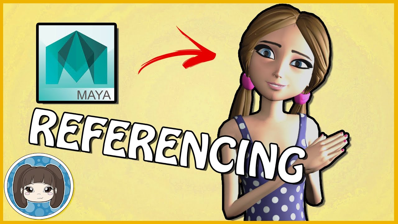 REFERENCING MODEL/RIG INTO MAYA  - Maya Tutorial