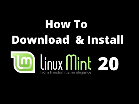 How to download and install Linux mint 20 Ulyana Cinnamon