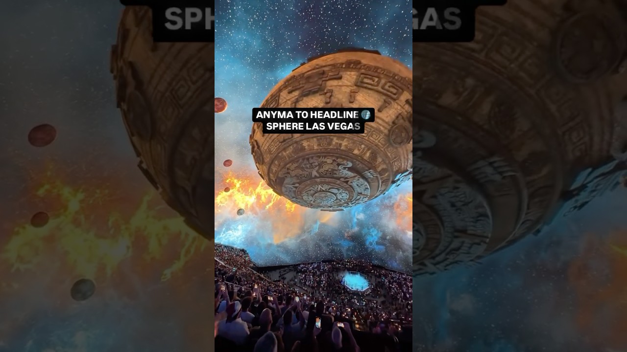 Anyma at Sphere Vegas 🔥