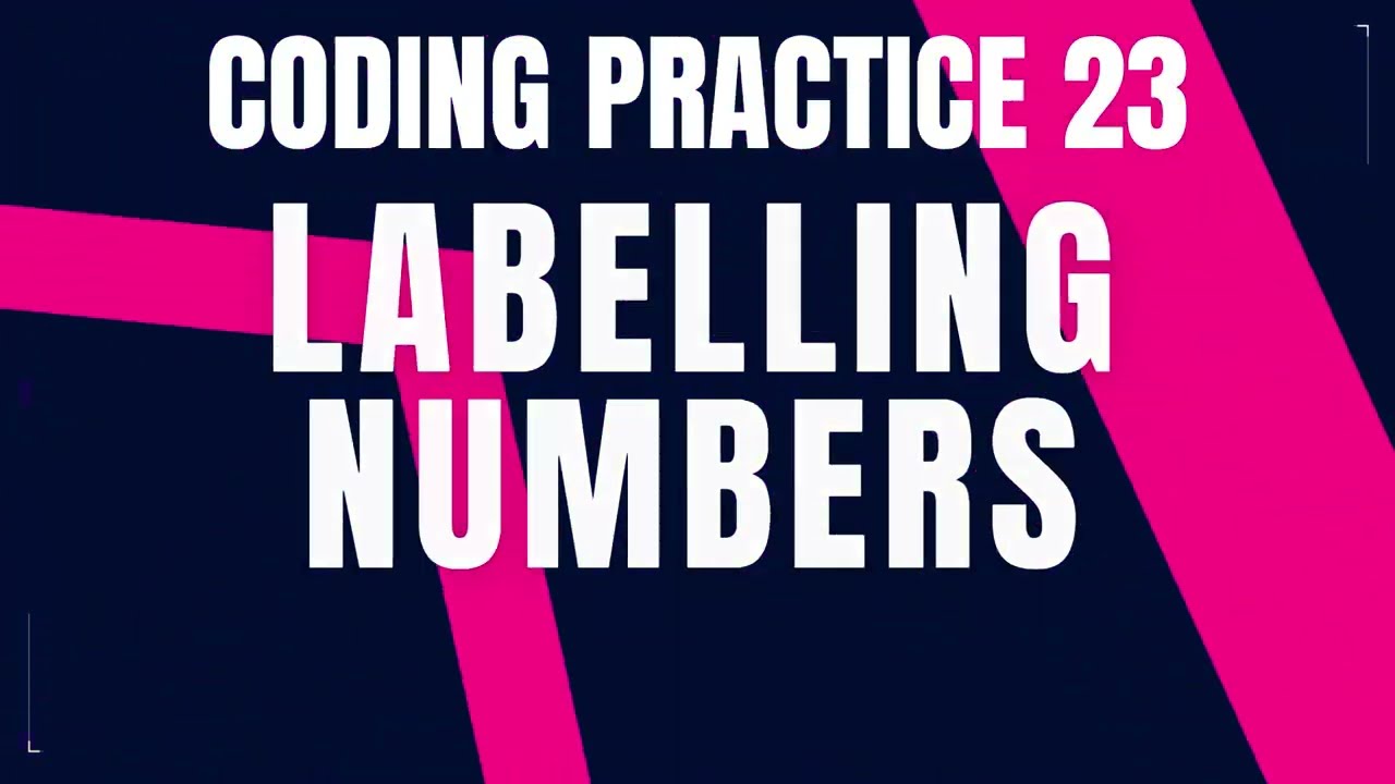 Labelling Number | Coding Practice 23 | Nxtwave ccbp 4.0 | Python coding tips tricks | Python Code