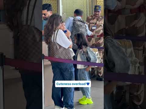 Rohit Sharma’s son Ahaan is looking so cute 😍. #rohitsharma #family #cricket #vacation #viral #reel