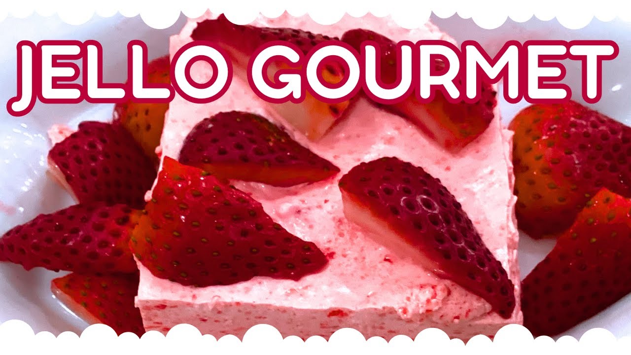 Delicious Strawberry Whip • 3 Ingredient Jello Delight!