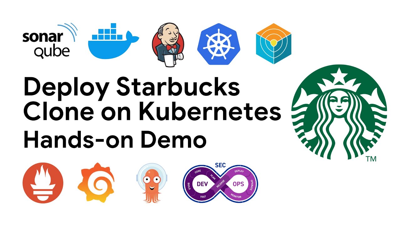 DevSecOps Project: Deploying Starbucks Clone on AWS  | Complete Hands-on Demo