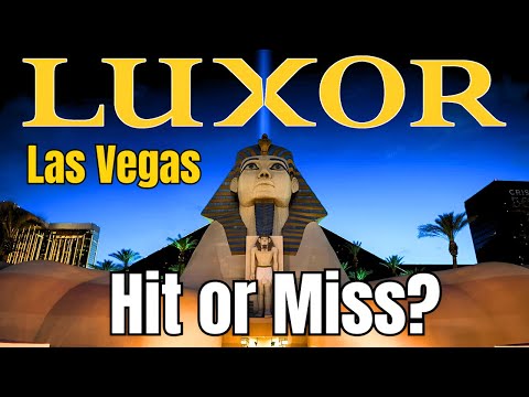 I Stayed at the LUXOR Hotel in Las Vegas - Still Worth it in 2025?