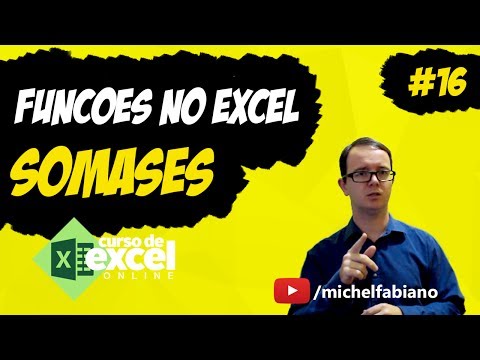 Função SOMASE's ou SOMASES - Como usar SOMASE - Funções Lógicas #16