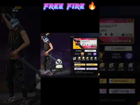 Garena Free Fire ???????? #79 level #uid ????#chacking ????#trending #shorts #video