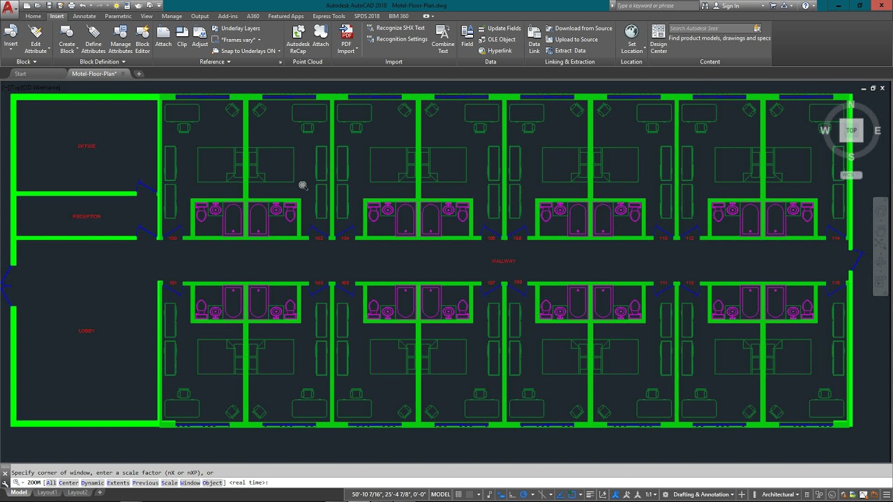 AutoCAD Tutorial Lesson 4-7 XRefs (ADVANCED)