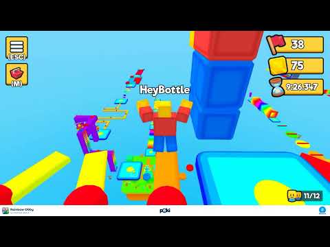 Poki Games Rainbow Obby