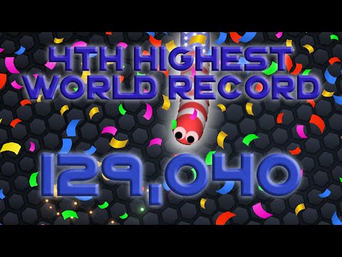 129K+ SLITHER.IO 4TH HIGHEST WORLD RECORD! (NO CHEATS/MODS) 250 SUB SPECIAL!