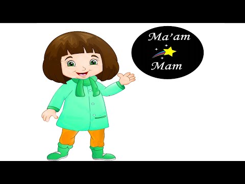 Difference Between Ma'am and Mam in Urdu/Hindi