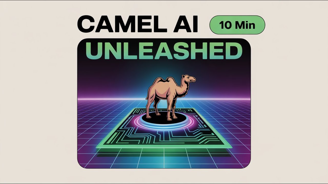 CAMEL AI Agents Unleashed: Build a Multi Agent System in 10 Minutes