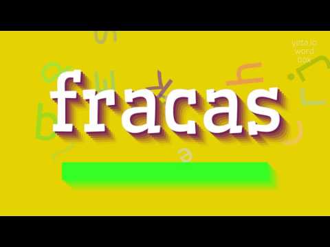 How to say "fracas"! (High Quality Voices)