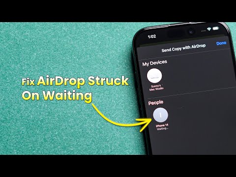 How to Fix Airdrop Stuck on Waiting on iPhone (iOS 18)?