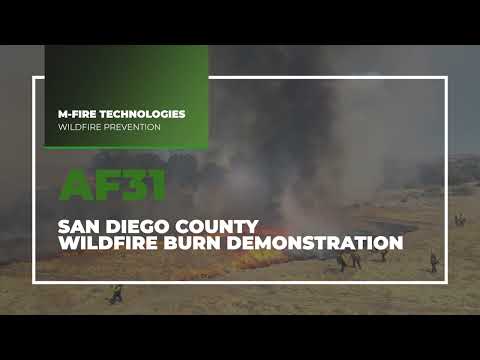 San Diego Wildfire Demonstration
