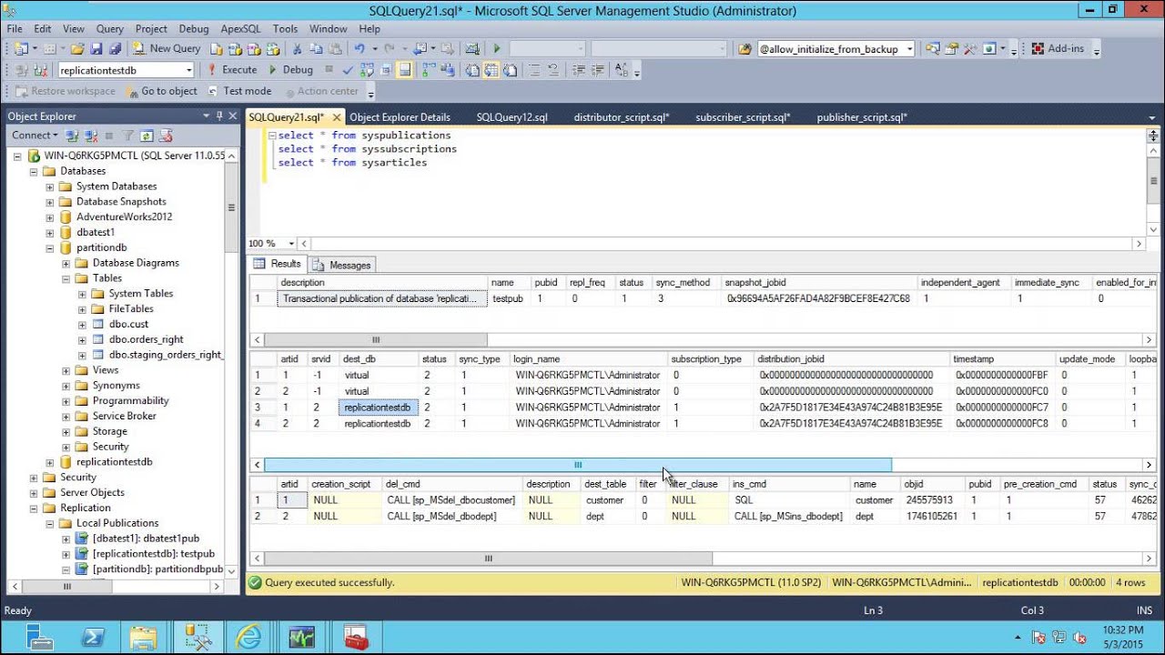 SQL Server Replication - Part 7