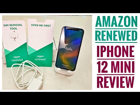 Amazon Renewed Apple iPhone 12 Mini UNBOXING