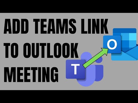 How to Add a Teams link to every outlook meeting