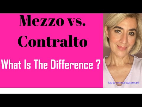Mezzo-Soprano vs. Contralto/ What is the Difference ?