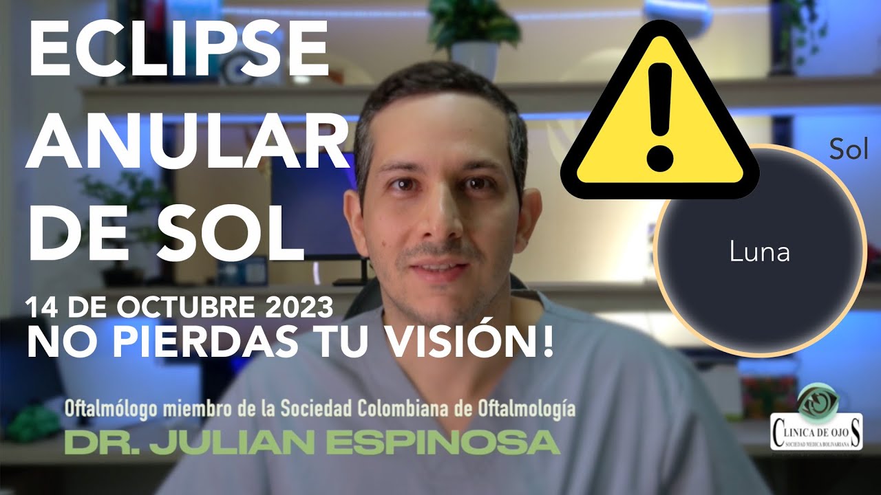 Recomendaciones para ver el eclipse anular de sol