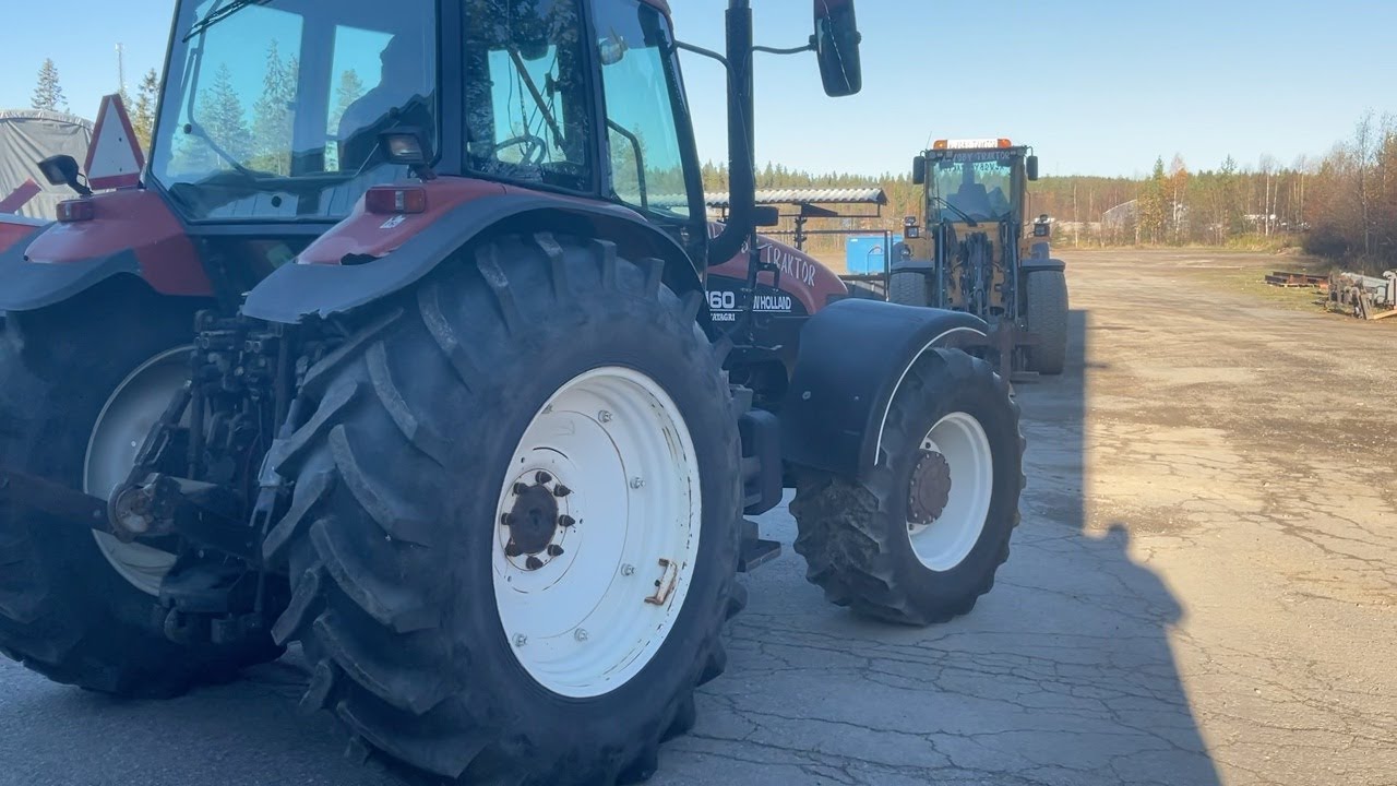 Traktor New Holland M160, Älvsbyn, Klaravik auktioner