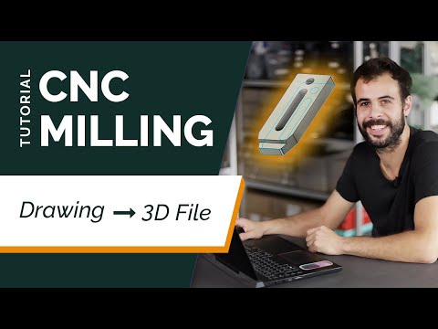 CNC Milling Tutorial #1 | Turn Your Drawing Into a 3D File