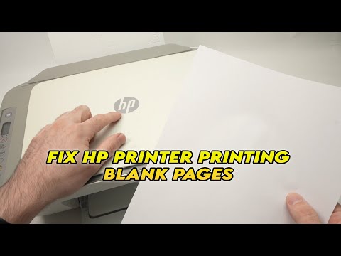 How to Fix Any HP Printer Printing Blank Pages