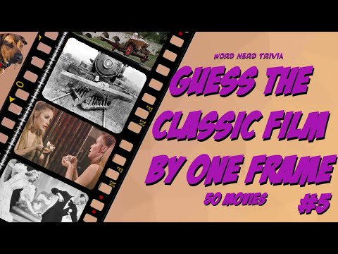 Guess the classic film from one frame #5 - 50 classic films from 1916 - 1969! How many can you name?