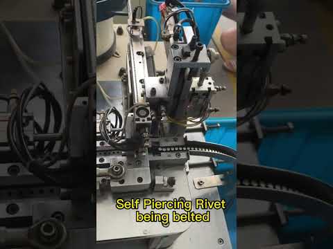 Here we show you a production process--SPR being belted