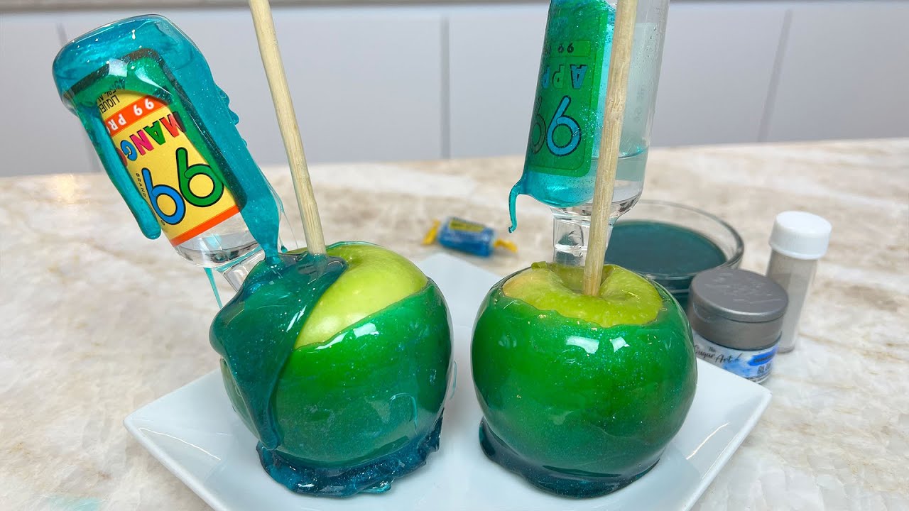Shimmering Candy Apple