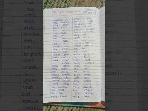 similar words and rhyming words