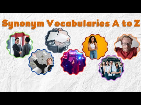 Synonym Words Simplified: A Beginner's Journey | VOCABULARY LEARNING #learnenglish