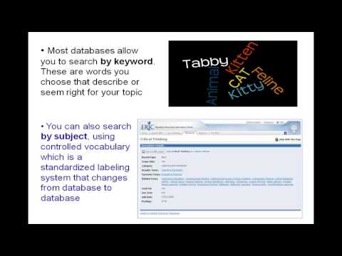 Metadata and Controlled Vocabulary