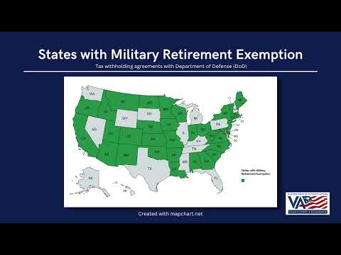 SCDVA News Minute - Military Retirement Exemption Enrollment