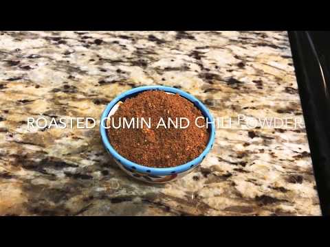 Roasted Cumin and Chili Powder | Frequently used Indian Seasoning | Chefs Menu