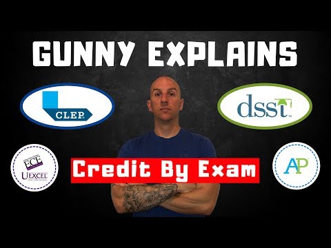 Credit By Exam For College Overview | CLEP | DSST | UExcel