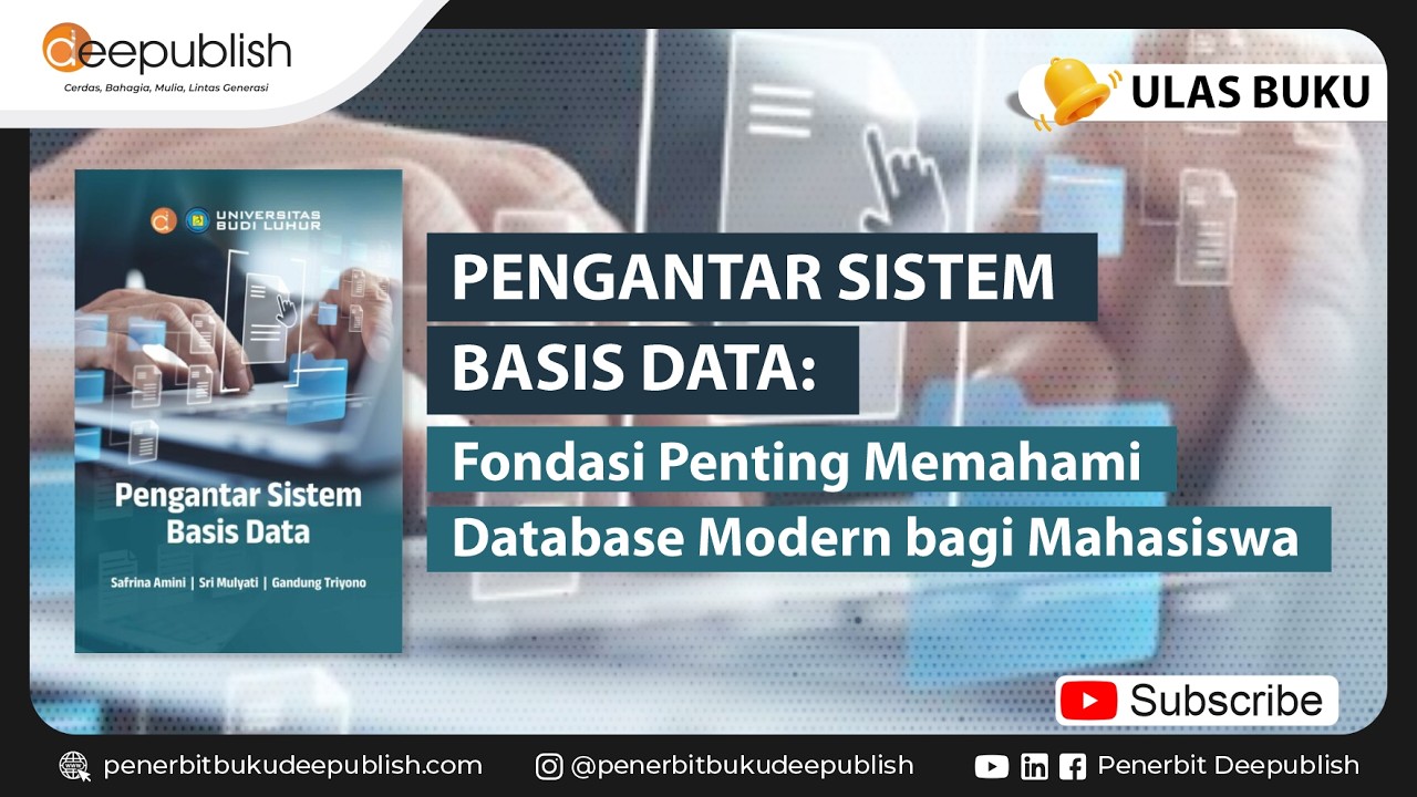 PENGANTAR SISTEM BASIS DATA | ULAS BUKU DEEPUBLISH