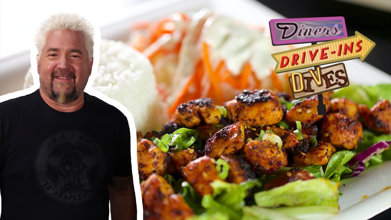 Guy Fieri Tries Some Spicy Hot Chicken | Diners, Drive-Ins And Dives ...