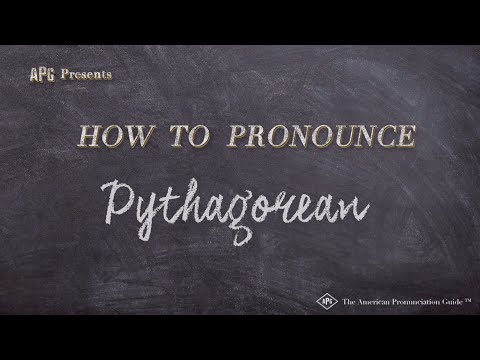 How to Pronounce Pythagorean (Real Life Examples!)