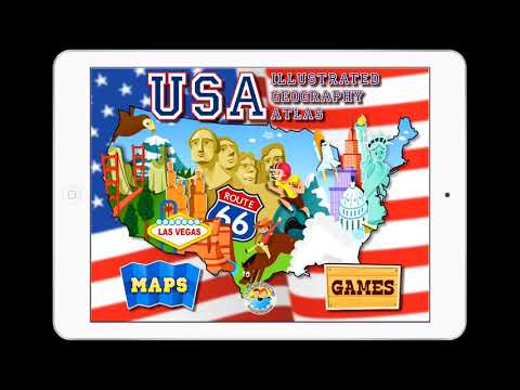 USA - Illustrated Geography Atlas (updated version)