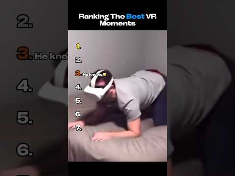 Ranking The Best VR Moments #ranking #meme