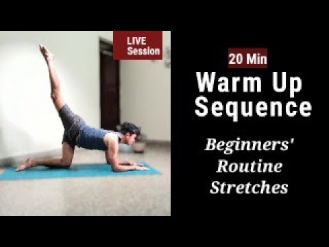 Day-6 Yoga Warm Up Sequence for Beginners (20 Min)